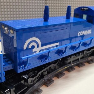 Custom Train Conrail Switcher Engine "please Read Description" - Etsy