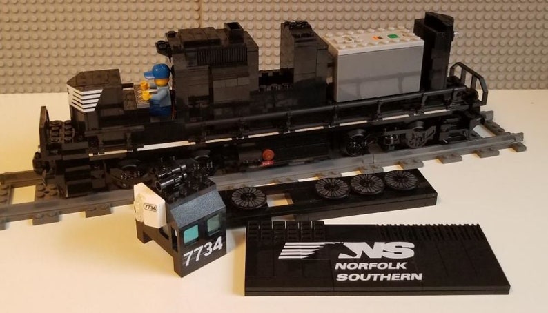 Custom Train Norfolk Southern GP40 Engine "please Read Description" - Etsy