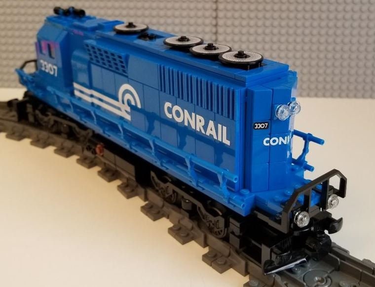 Custom Train Conrail GP40 Engine "please Read Description" - Etsy