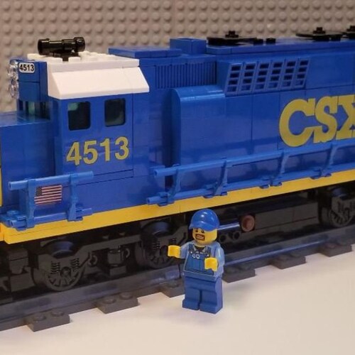 Custom Train Lehigh Valley GP40 Engine please Read - Etsy