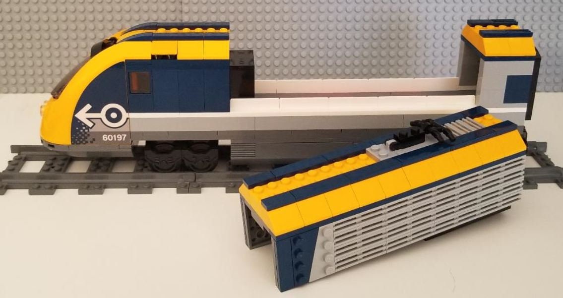 Custom Train 60197 Extended Engine "please Read Description" - Etsy