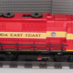 Custom Train Florida East Coast GP40 Engine "please Read Description ...