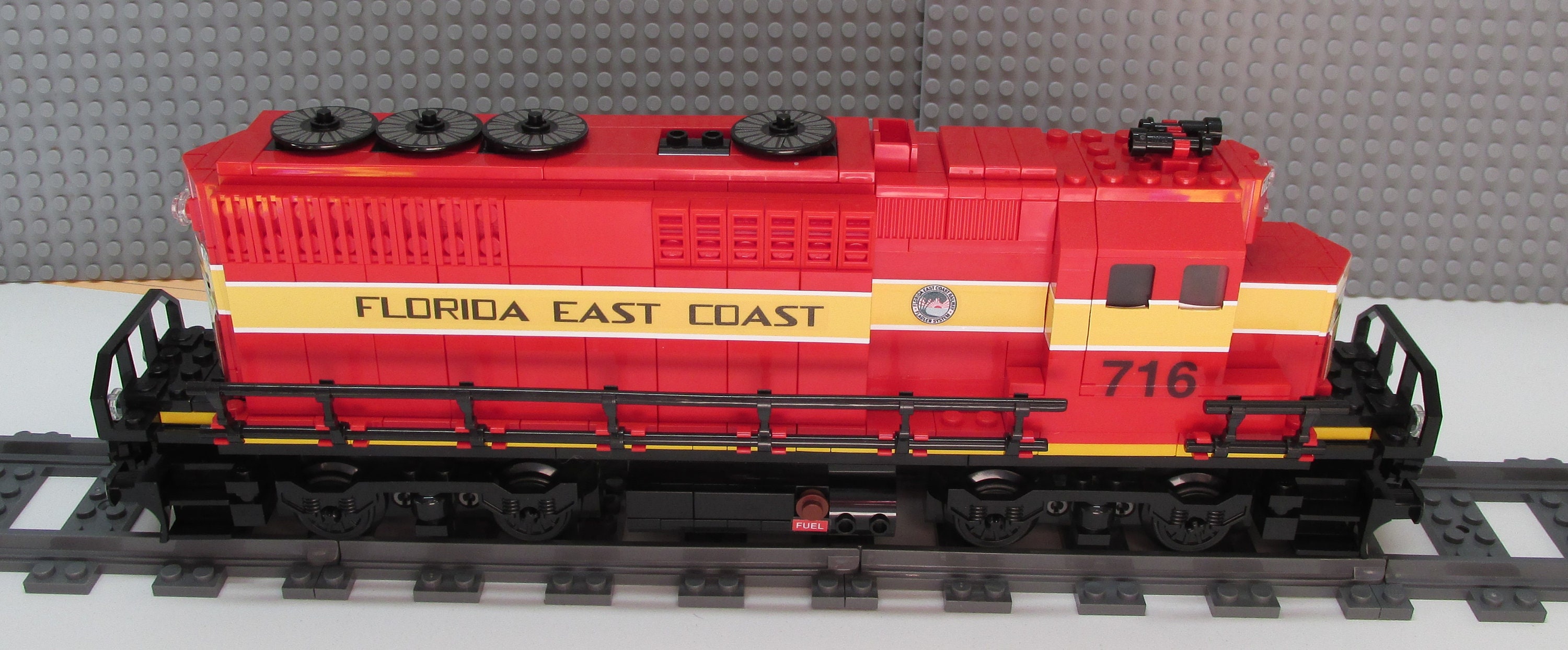 Custom Train Florida East Coast GP40 Engine "please Read Description ...