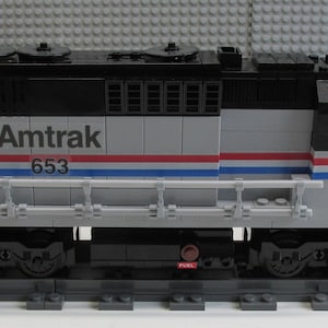 Custom Train Amtrak GP40 Engine "please Read Description" - Etsy