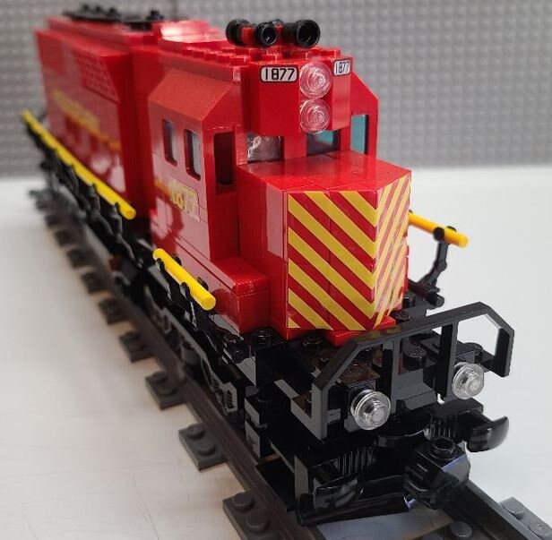 Custom Train United States Army GP40 Engine "please Read Description ...