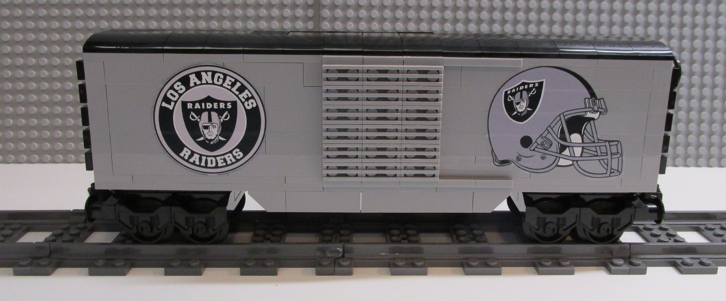 Custom Train Los Angeles Raiders Boxcar please Read Description - Etsy