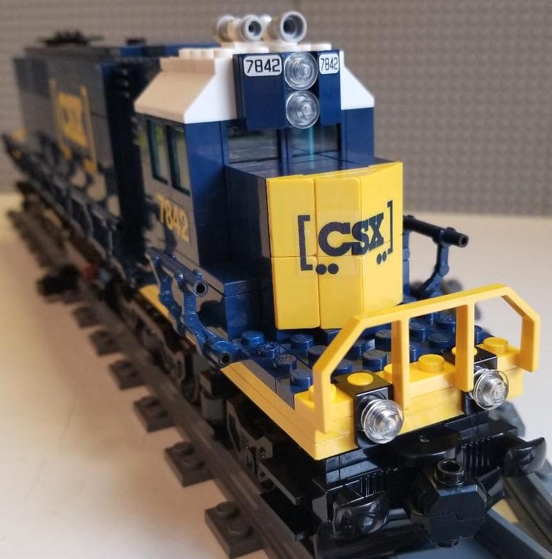 Custom Train CSX SD60 Engine "please Read Description" - Etsy