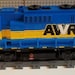 Custom Train Unstoppable 1206 GP40 Engine please Read Description - Etsy