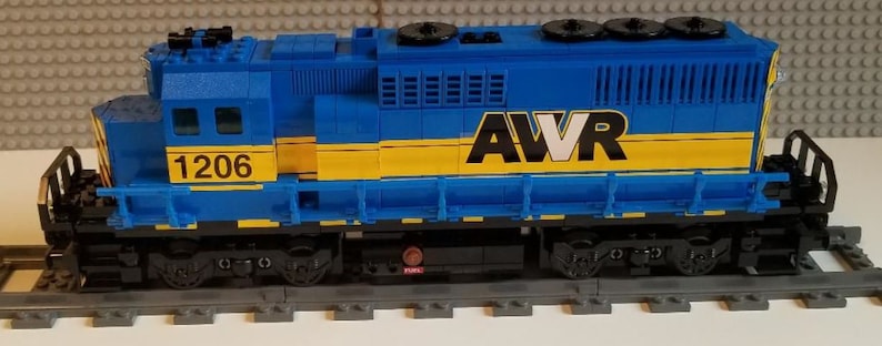 Custom Train Unstoppable 1206 GP40 Engine "please Read Description" - Etsy