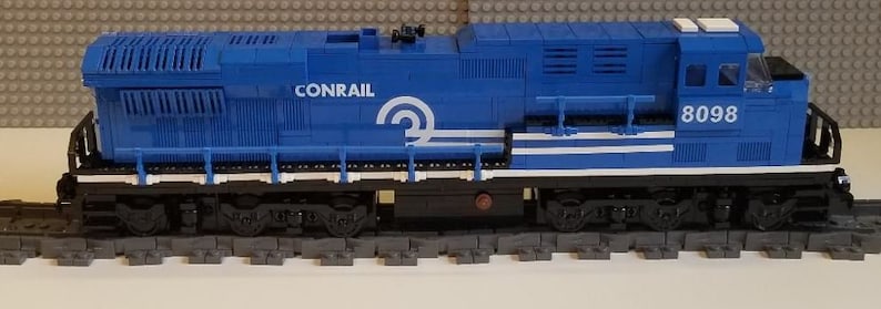 Custom Train Conrail Es44ac Engine "please Read Description" - Etsy