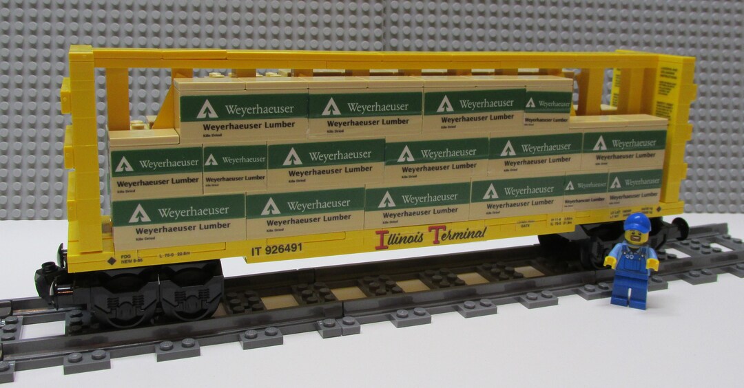 Custom Train Illinois Terminal Center Beam Car "please Read Description ...