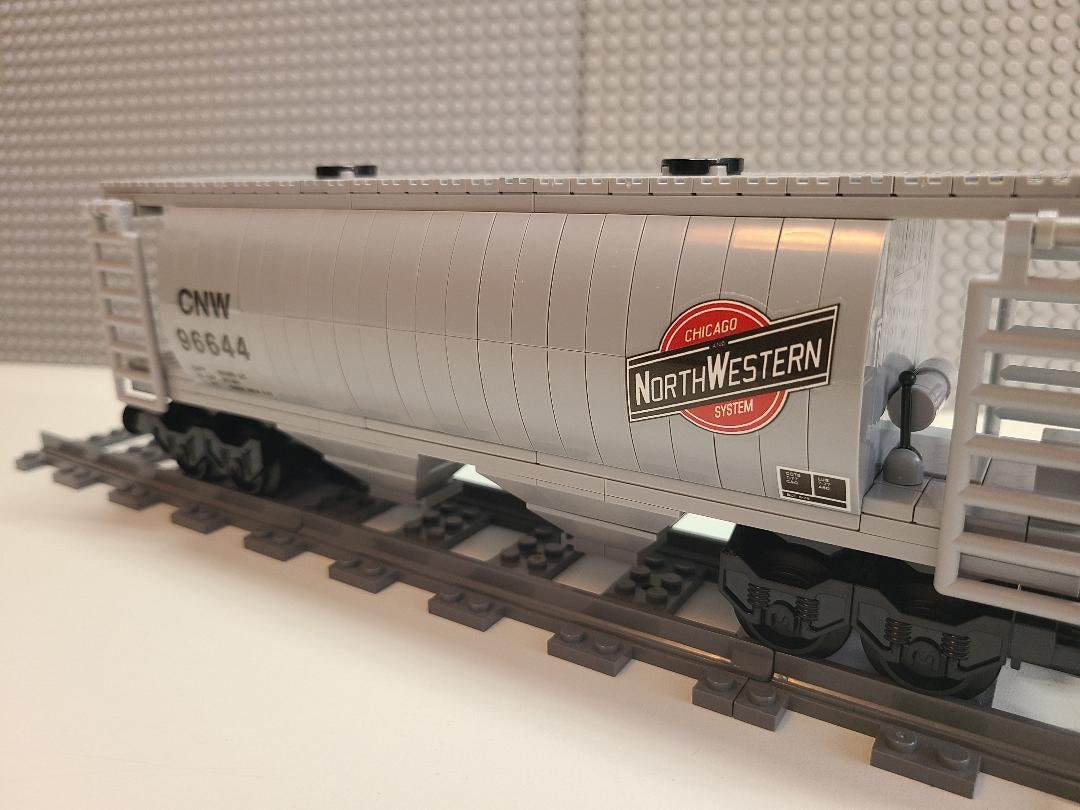 Custom Train North Western Small Covered Hopper "please Read ...
