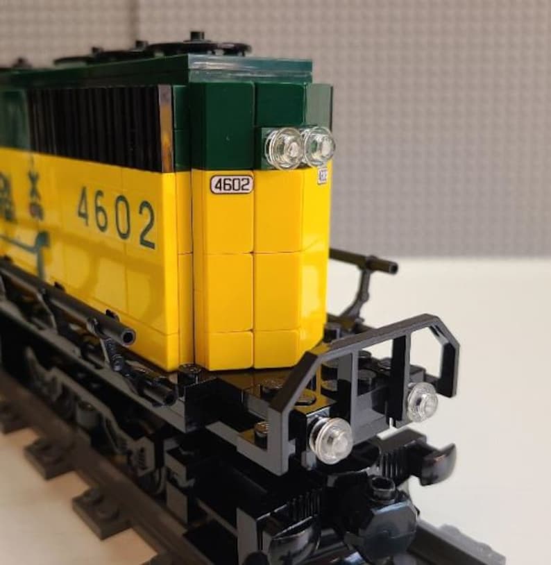 Custom Train North Western GP40 Engine "please Read Description" - Etsy