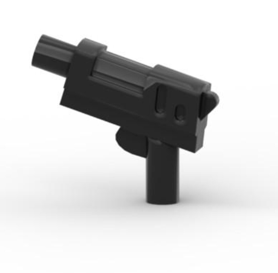 Lego Compatible 62885 Pistol Black 2ea - Etsy