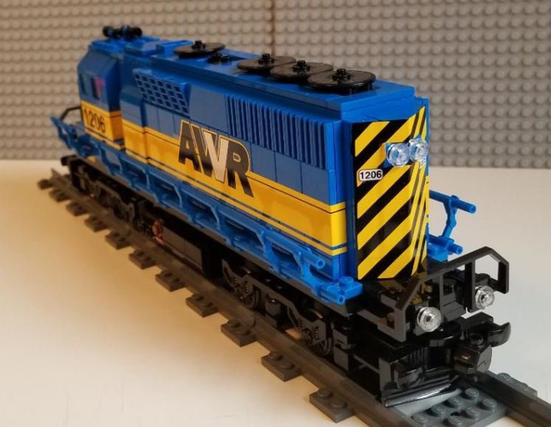 Custom Train Unstoppable 1206 GP40 Engine please Read - Etsy