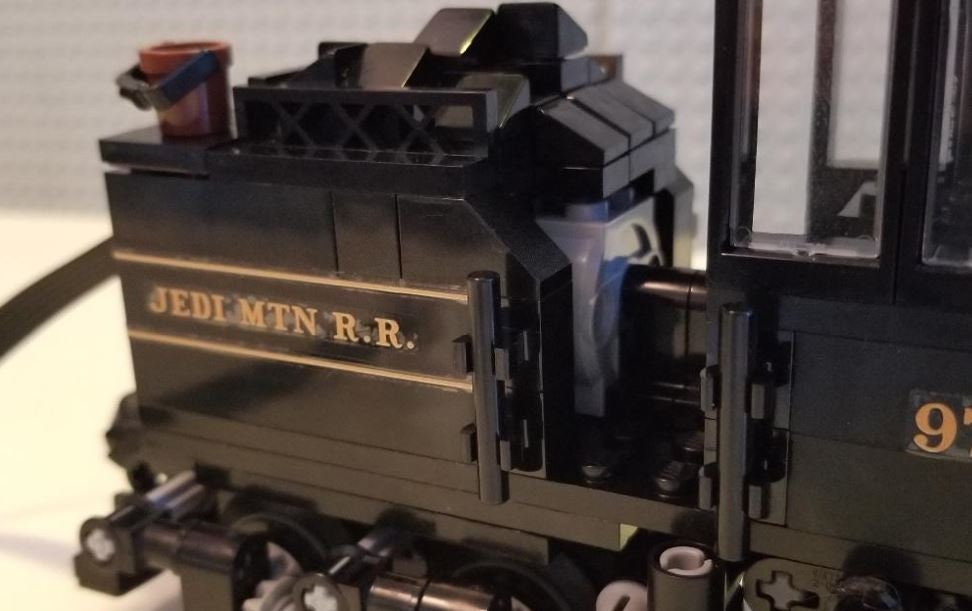 Custom Train Shay Engine W/log Cars "please Read Description" - Etsy