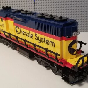 Custom Train Chessie System GP40 Engine "please Read Description" - Etsy