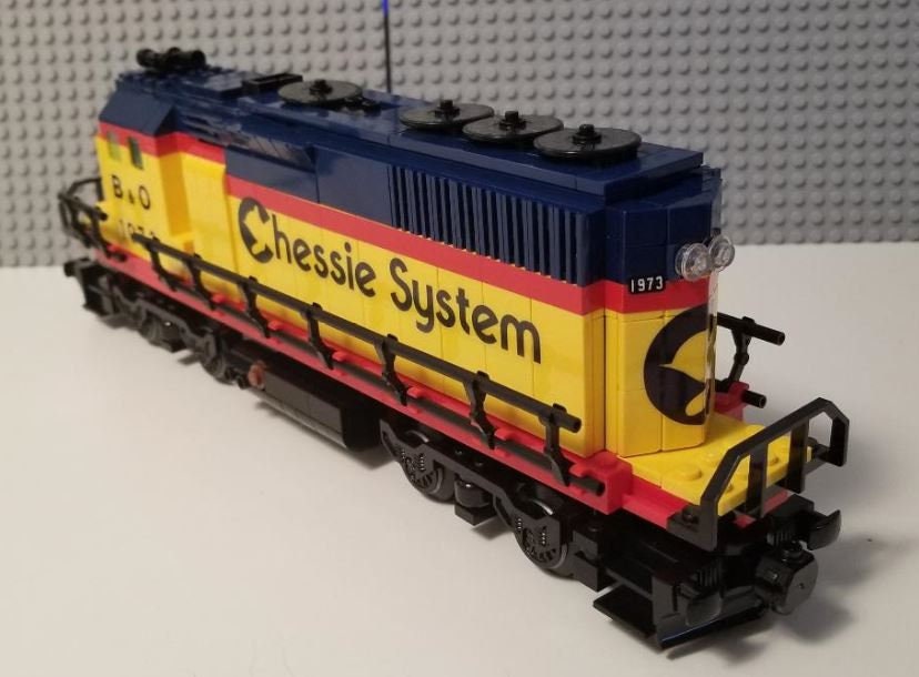 Custom Train Chessie System GP40 Engine please Read Description - Etsy