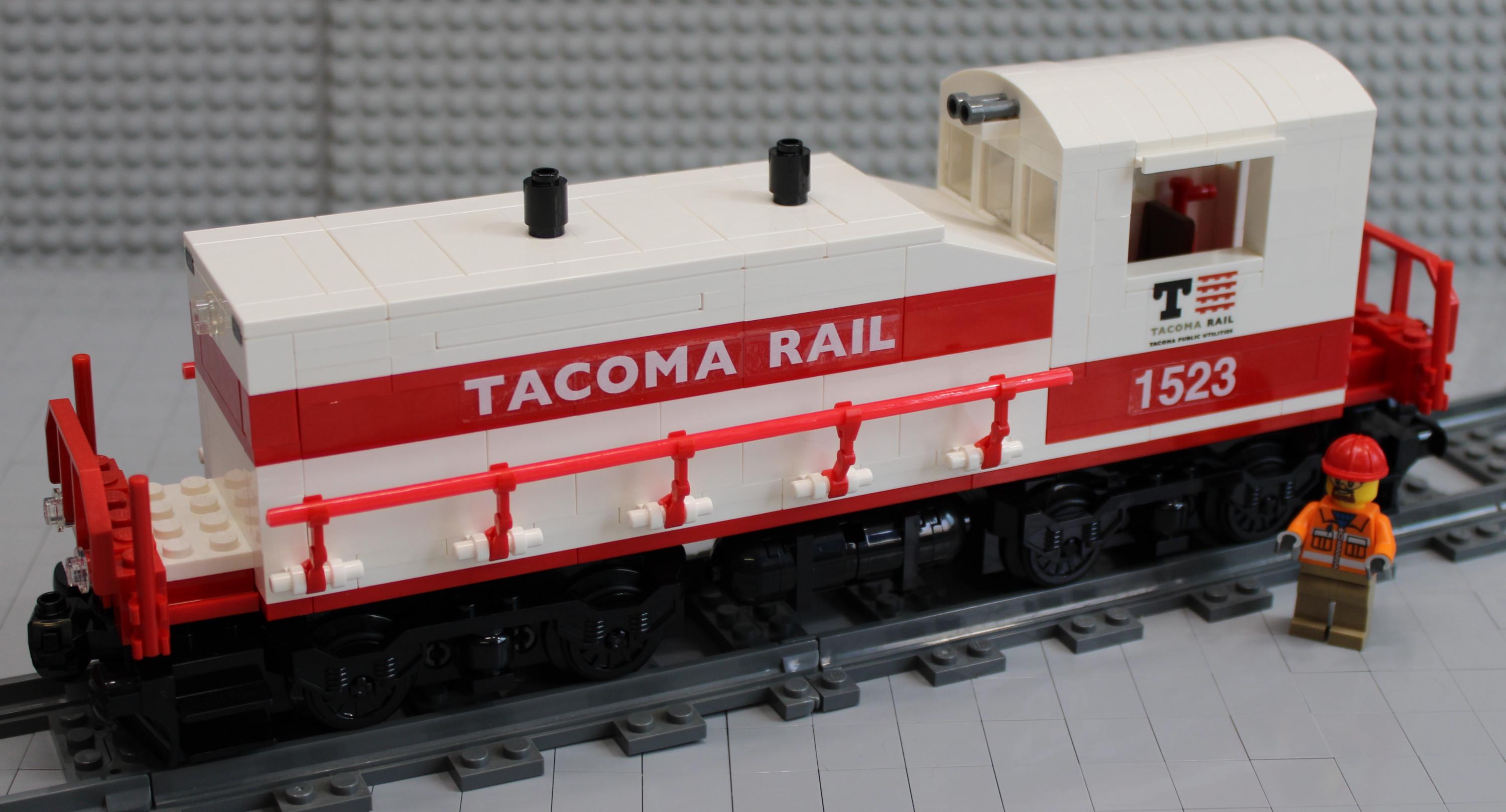 Custom Train Tacoma Rail Switcher Engine "please Read Description" - Etsy