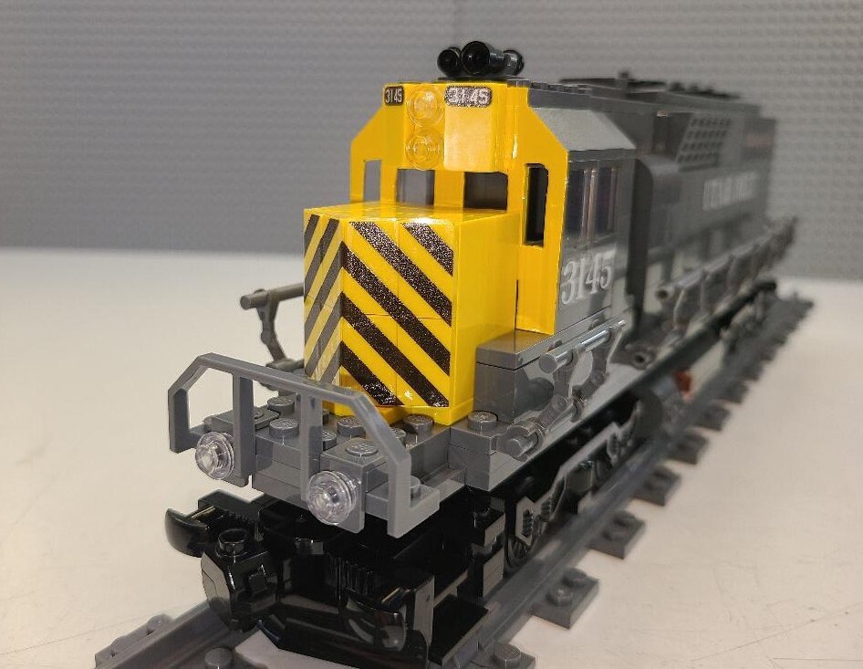 Custom Train Utah Belt GP40 Engine "please Read Description" Building Blocks - Etsy
