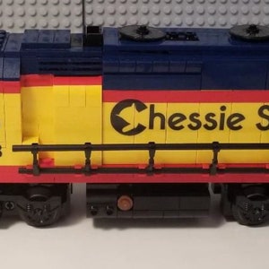 Custom Train Chessie System GP40 Engine "please Read Description" - Etsy