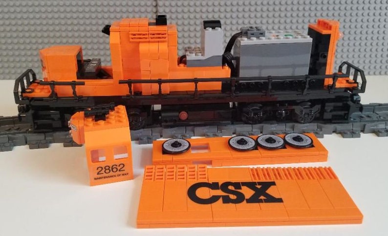 Custom Train CSX 03 GP40 Engine "please Read Description" - Etsy
