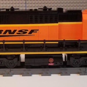 Custom Train BNSF Orange GP40 Engine "please Read Description" - Etsy
