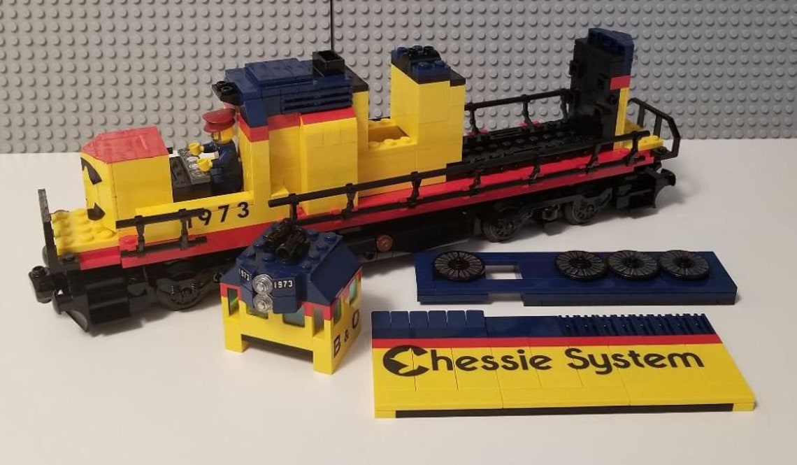 Custom Train Chessie System GP40 Engine "please Read Description" - Etsy