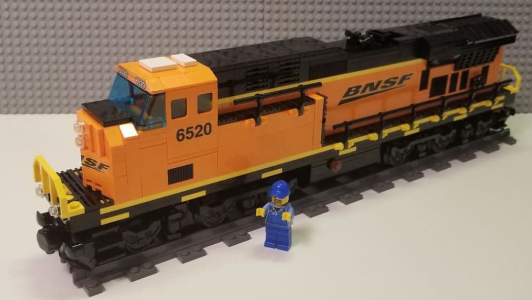 Custom Train BNSF Es44ac Engine "please Read Description" - Etsy