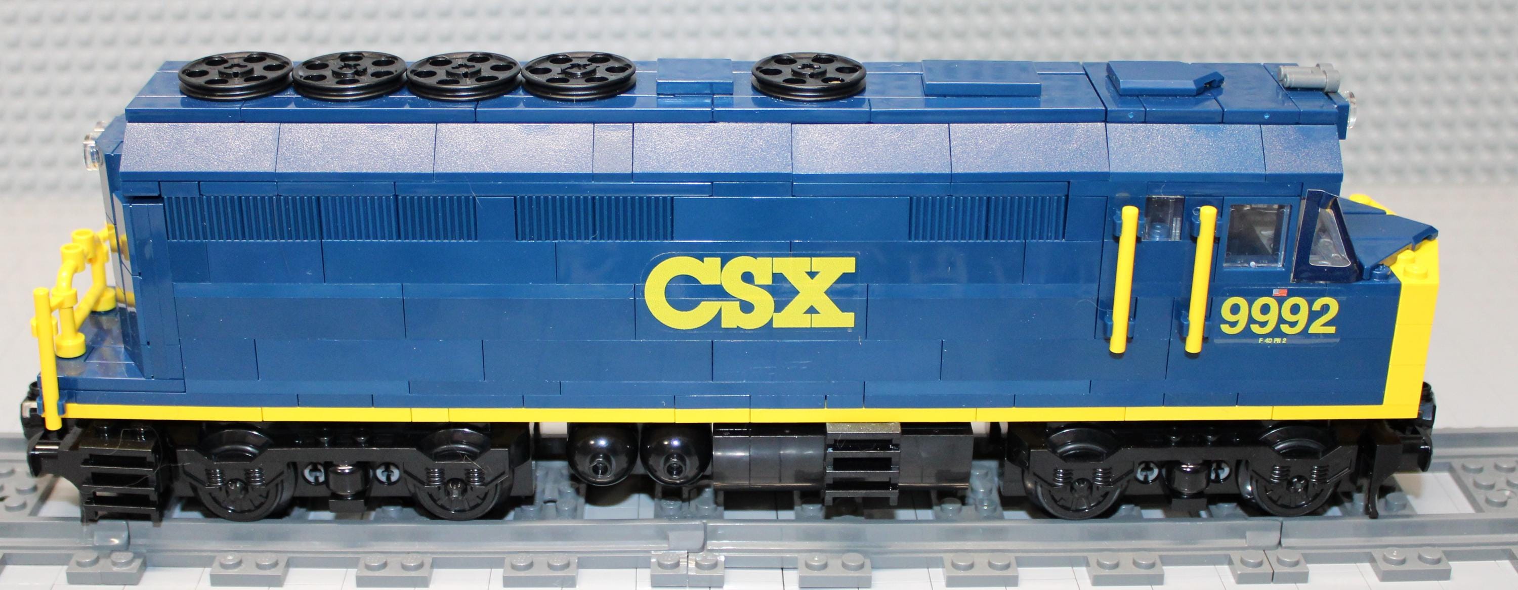 Custom Train CSX F40ph Engine "please Read Description" - Etsy