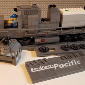 Custom Train Southern Pacific GP40 Engine "please Read Description" - Etsy