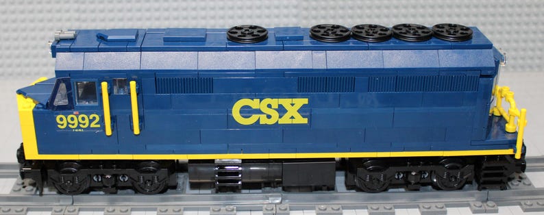 Custom Train CSX F40ph Engine "please Read Description" - Etsy