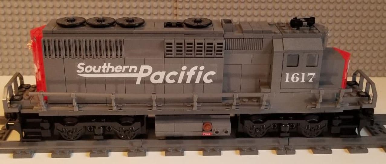 Custom Train Southern Pacific GP40 Engine "please Read Description" - Etsy