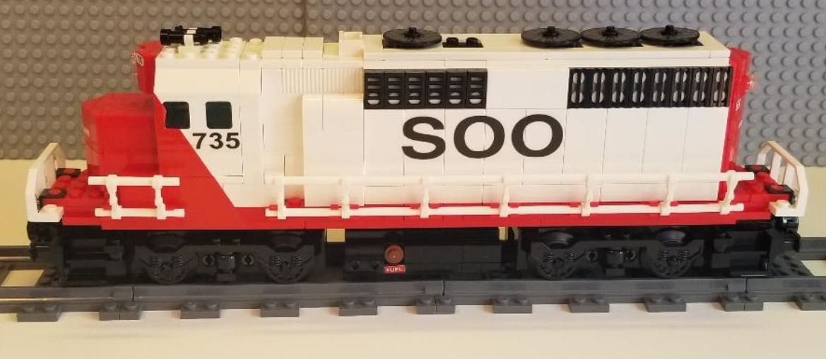 Custom Train SOO Line GP40 Engine please Read Description - Etsy