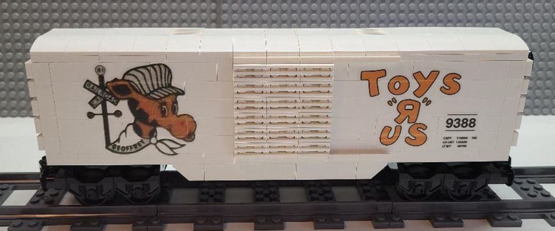 Custom Train Toys R Us 01 Boxcar please Read Description - Etsy