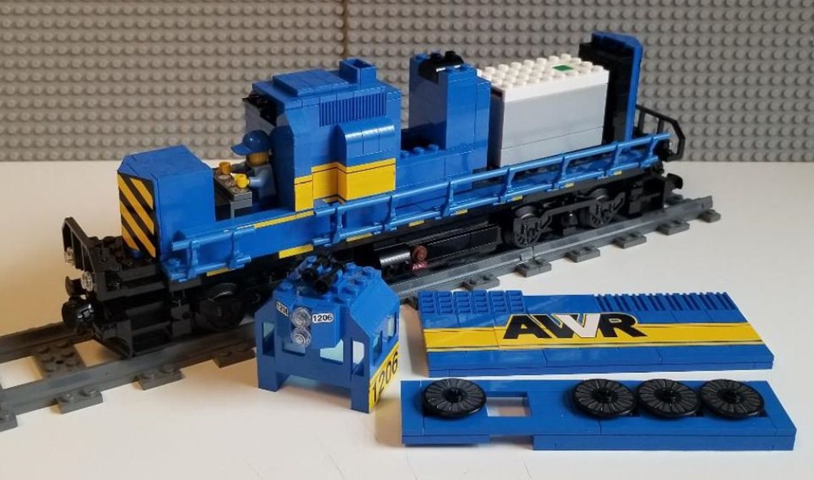 Custom Train Unstoppable 1206 GP40 Engine please Read - Etsy