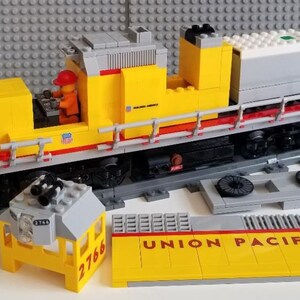 Custom Train Union Pacific 02 GP40 Engine "please Read Description" - Etsy