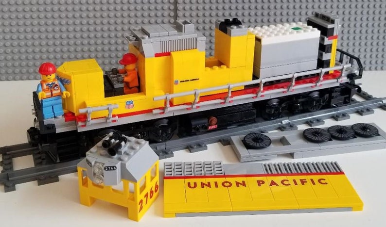 Custom Train Union Pacific 02 GP40 Engine "please Read Description" - Etsy
