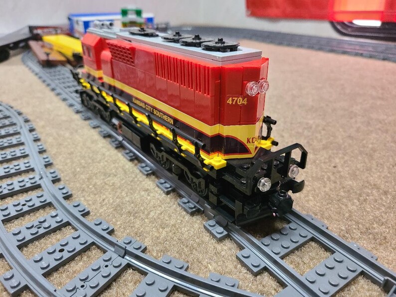 Custom Train Kansas City Southern GP40 Engine "please Read Description ...