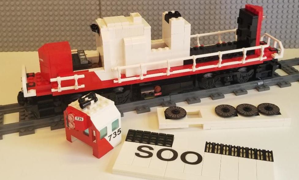 Custom Train SOO Line GP40 Engine please Read Description - Etsy