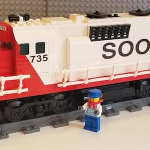 Custom Train SOO Line GP40 Engine "please Read Description" - Etsy