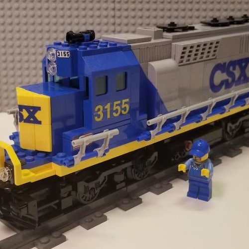Custom Train CSX Grey Version Es44ac Engine please Read - Etsy