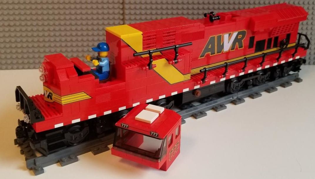 Custom Train Unstoppable 777 Es44ac Engine "please Read Description" - Etsy