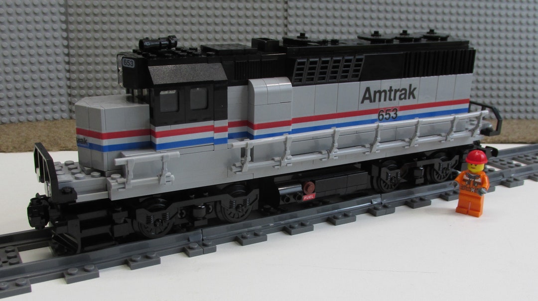 Custom Train Amtrak GP40 Engine "please Read Description" - Etsy