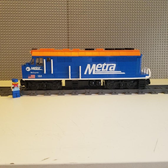 Metra Toy Train Cars