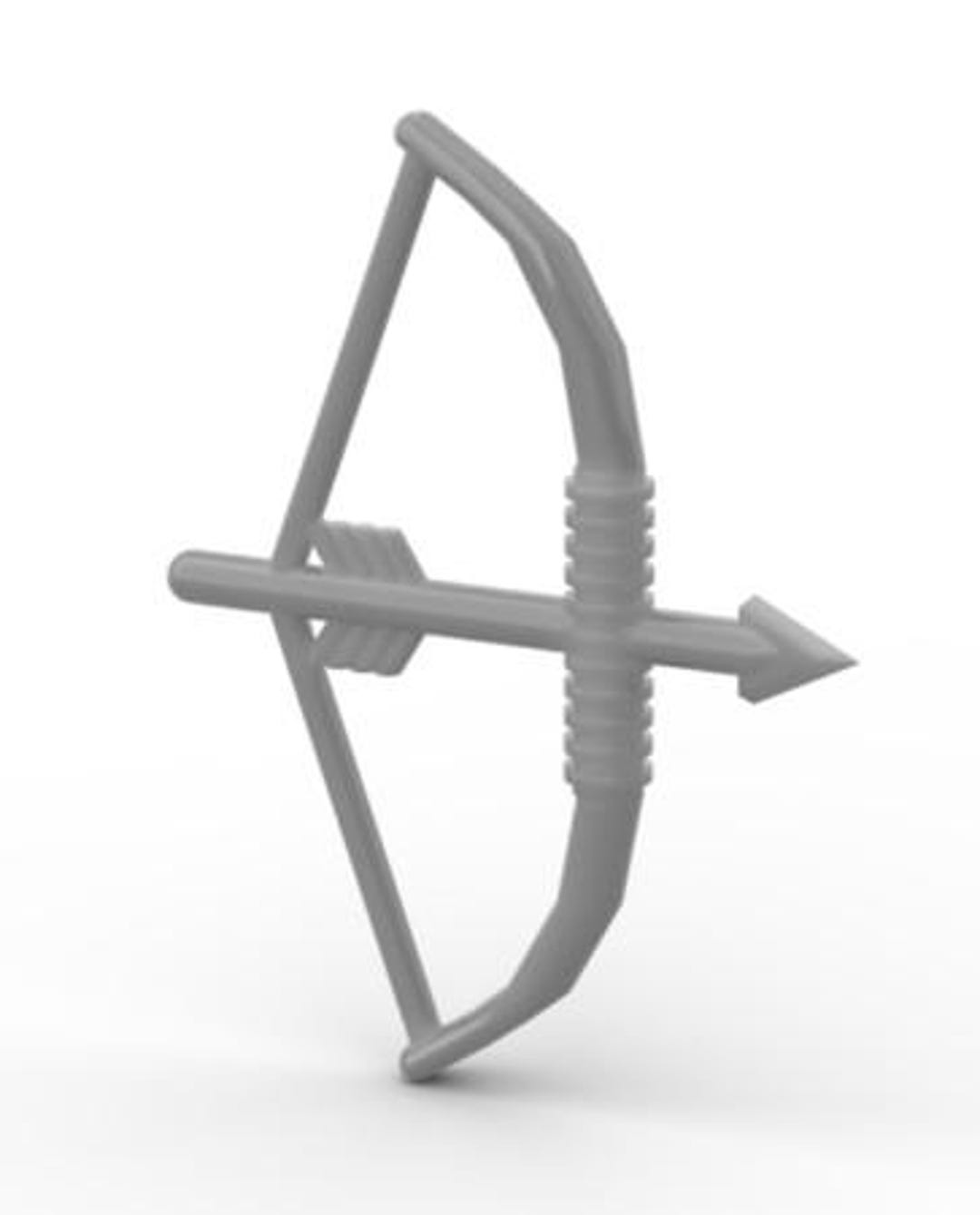 Lego Compatible 4499 Bow & Arrow Flat Silver 2ea - Etsy