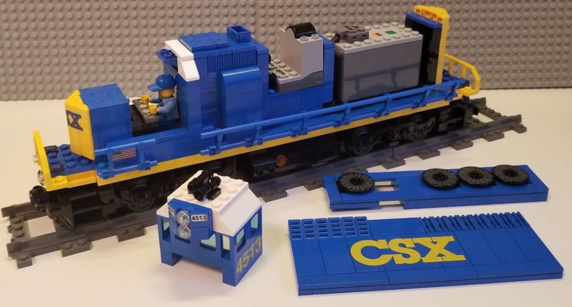 Custom Train CSX 01 GP40 Engine please Read Description - Etsy