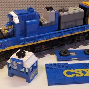 Custom Train CSX 01 GP40 Engine "please Read Description" - Etsy