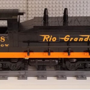 Custom Train Rio Grande Switcher Engine "please Read Description" - Etsy
