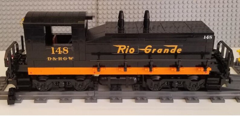 Custom Train Rio Grande Switcher Engine "please Read Description" - Etsy